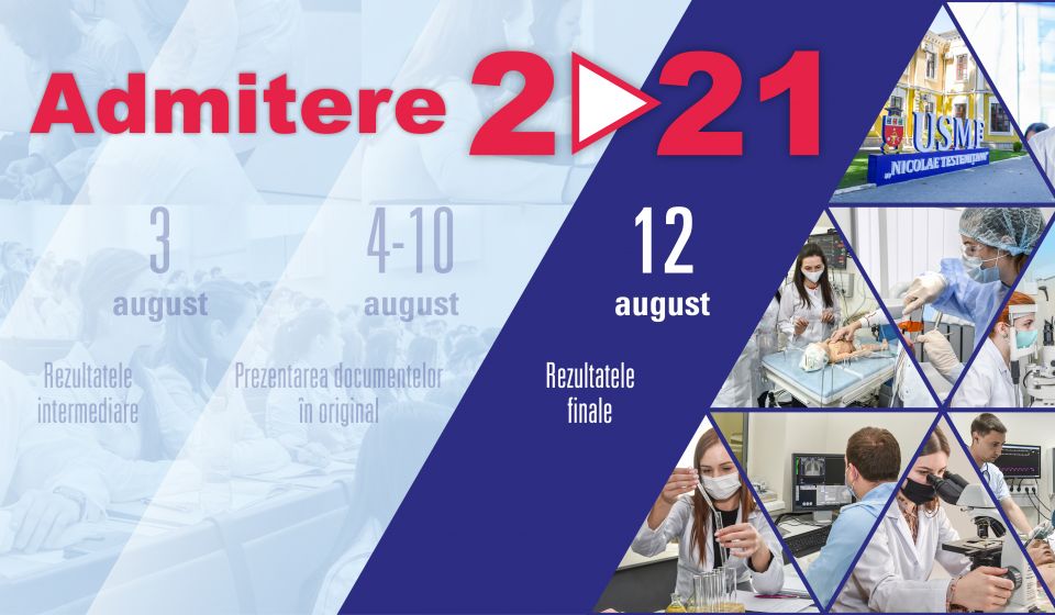 Rezultatele finale ale concursului de admitere pentru a.u. 2021-2022 la ...