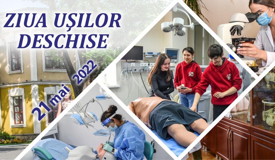 USMF „Nicolae Testemiţanu” organizează Ziua Uşilor Deschise pentru ...